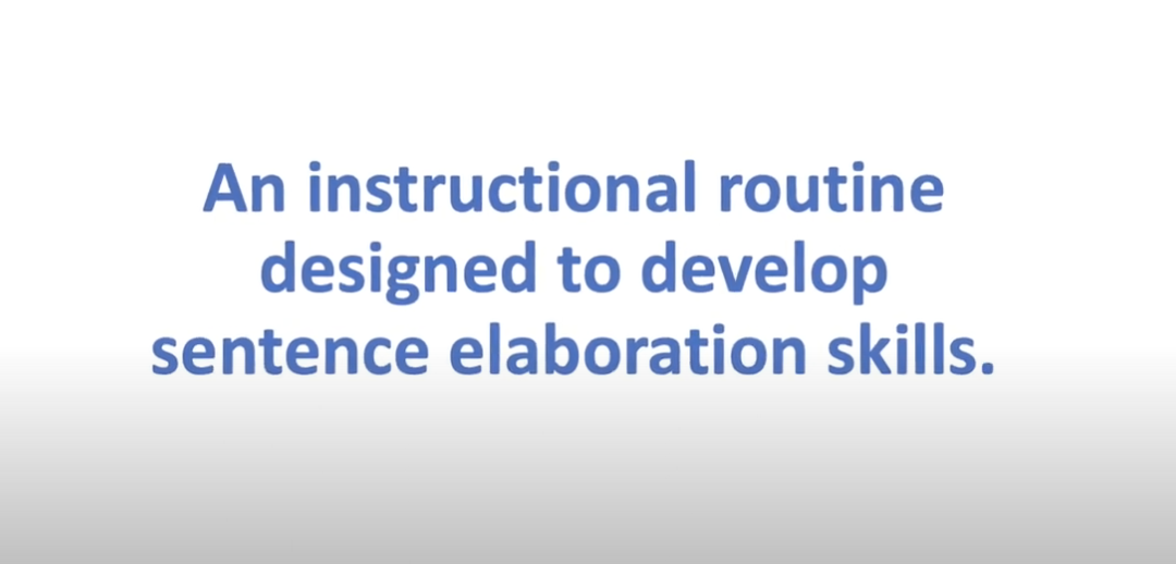 Sentence Elaboration Skills Archives - Literacy How